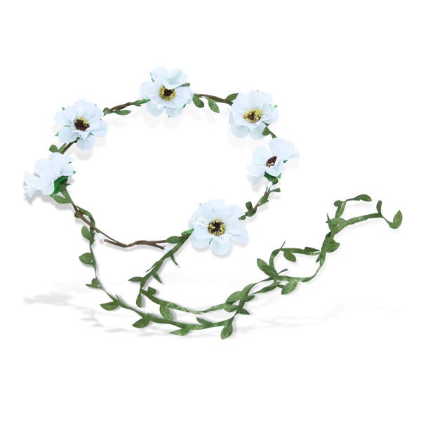 Couronne de fleurs - Dakota Publicité